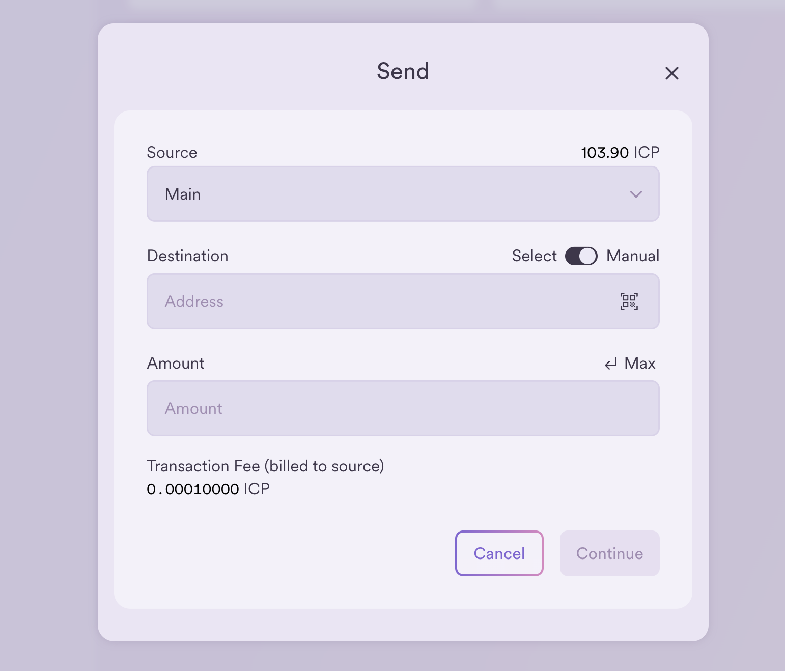How to send and receive ICP with the NNS Dapp – DFINITY