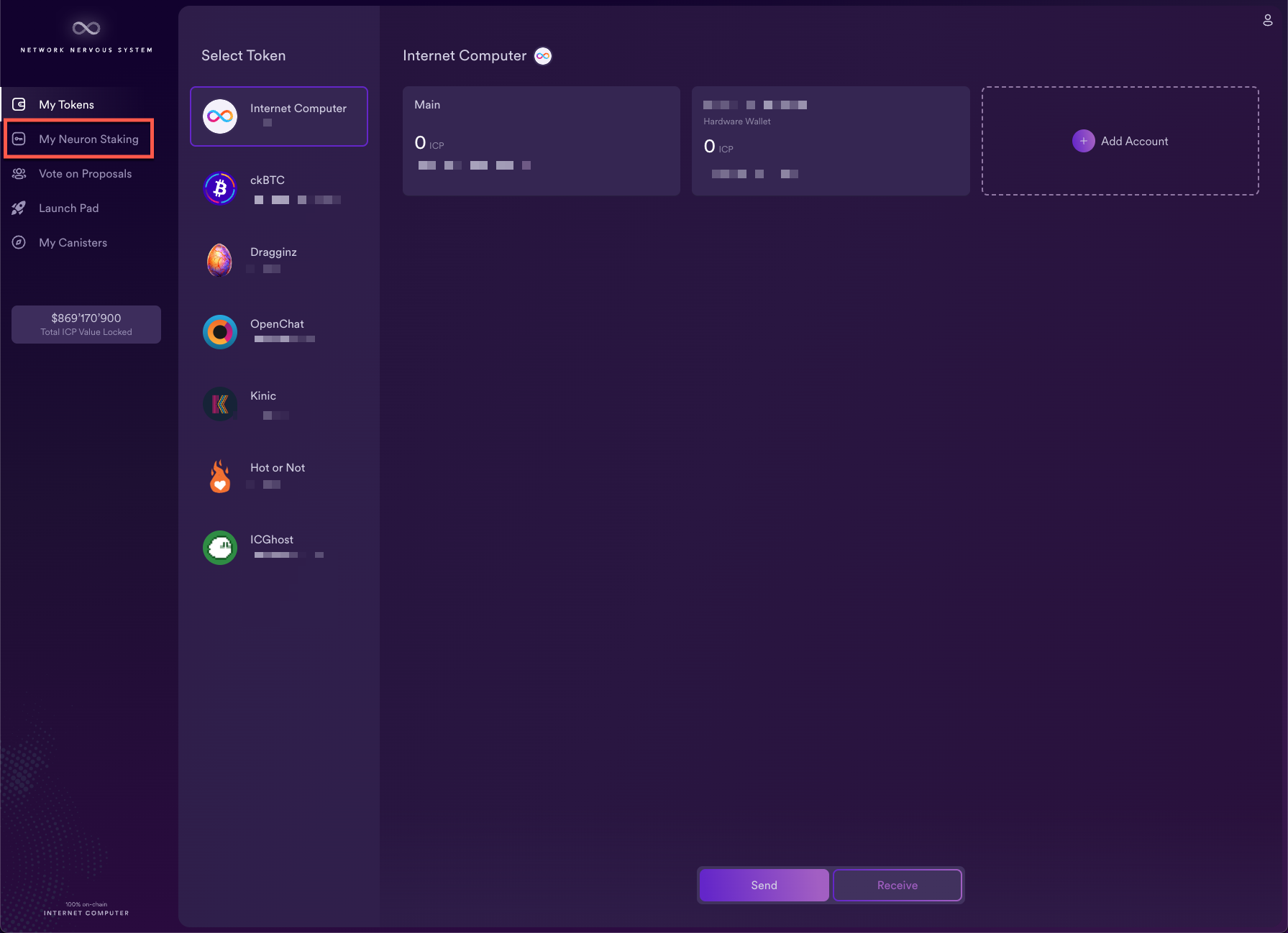 How do I view my staked ICP tokens on NNS? – DFINITY
