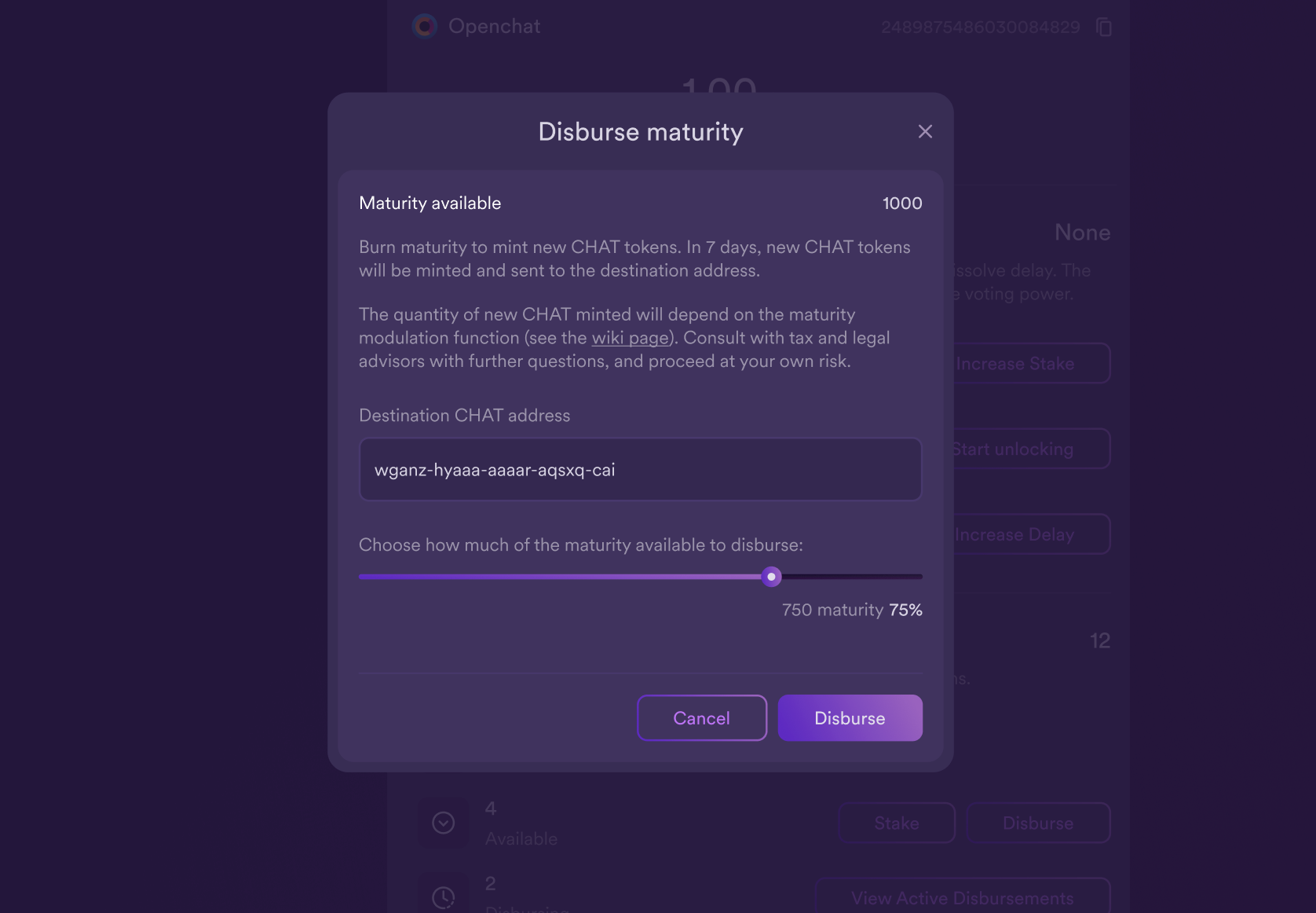 How do I spawn and disburse SNS token maturity from an SNS Neurons in ...