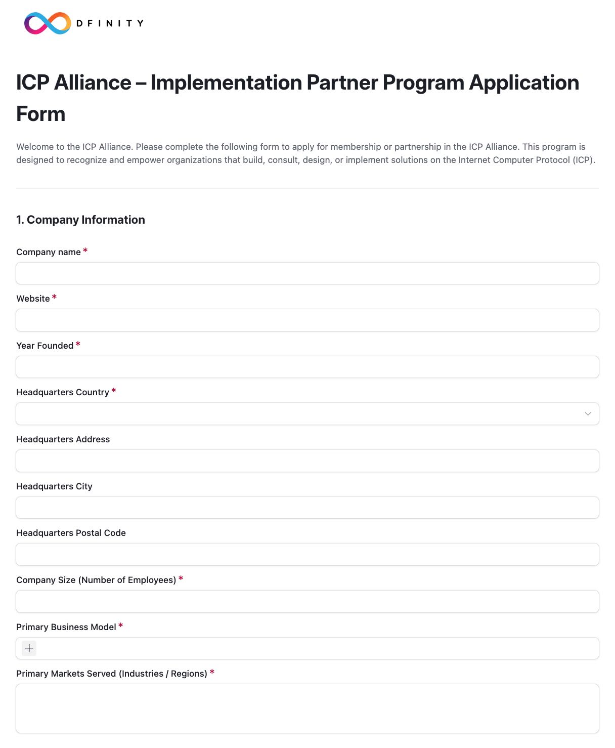 How to join the ICP Alliance – DFINITY